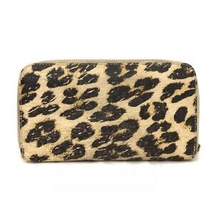 Chloe | Bags | Authentic Chloe Ribbon Leopard Pattern Leather Zip ...